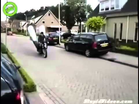 Dev Egzozlu Motorsiklet - Giant Exhaust Motorbike