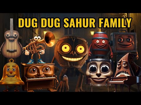 All DUG DUG SAHUR Family Italian Brainrot - YouTube
