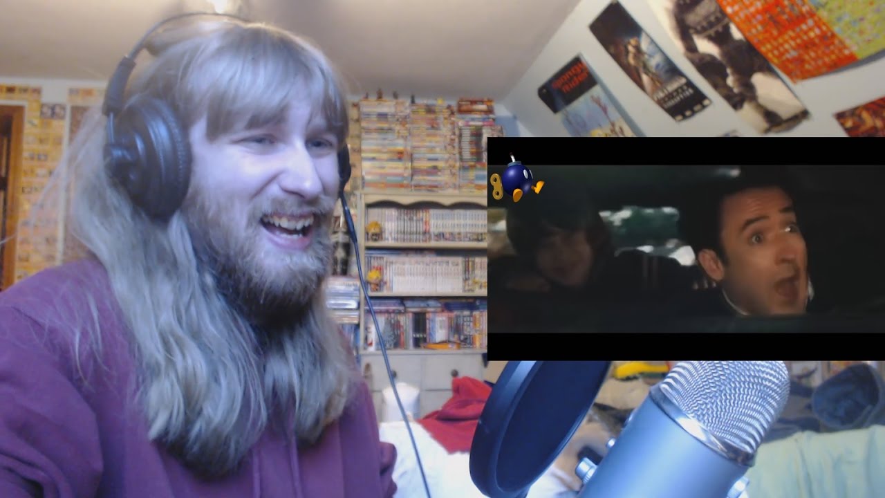 Youtube Poop Insanity!| Ryan Reacts to Nicolas Cage Plays Mario Kart ...