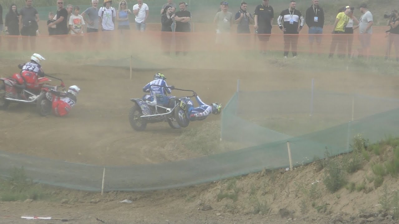GP Sidecarcross Gdansk Poland 17/18-06-2023: Team Sanders/Rostingt ...