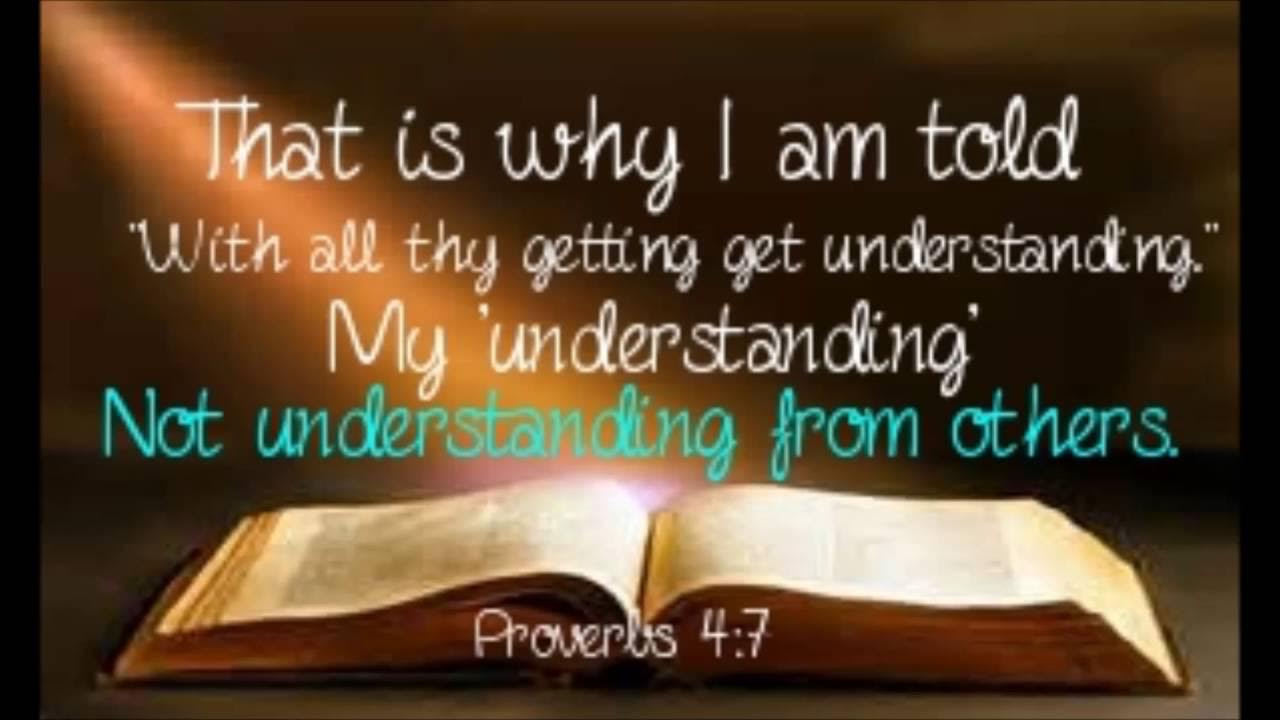 proverbs 4-7 Understanding - YouTube