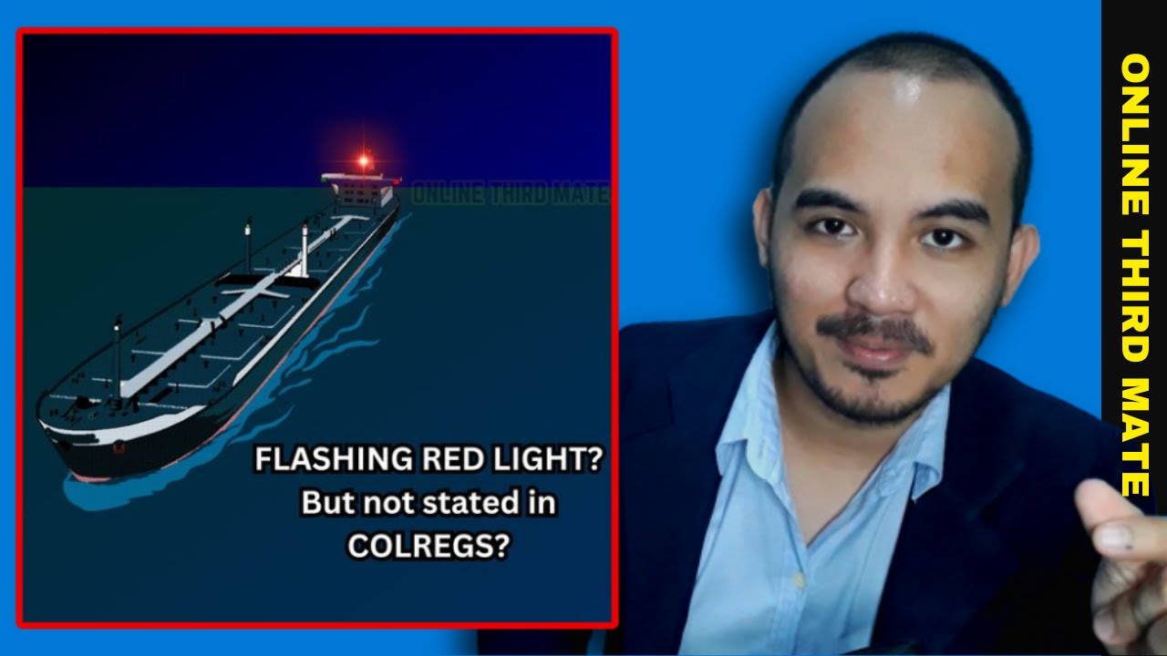 FLASHING REDLIGHT BUT NOWHERE IN COLREGS - YouTube