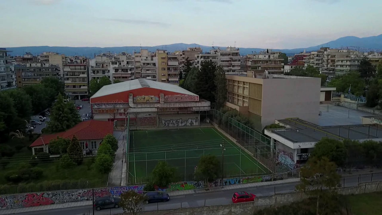 DJI Mavic PRO Apollon Kalamarias stadium - YouTube