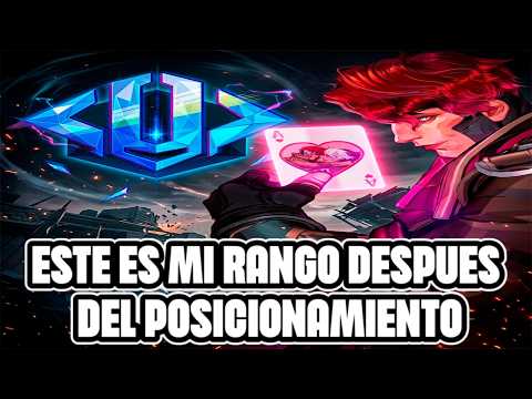 MI RANGO FINAL EN MARVEL RIVALS TRAS TERMINAR EL POSICIONAMIENTO