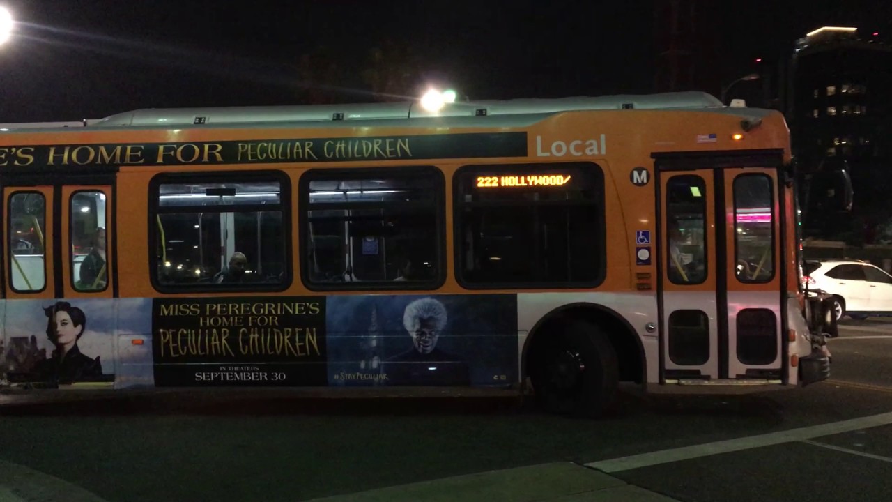 LACMTA 2010-11 NABI Metro 45C "Compobus" CNG 8406 on Route 222 - YouTube