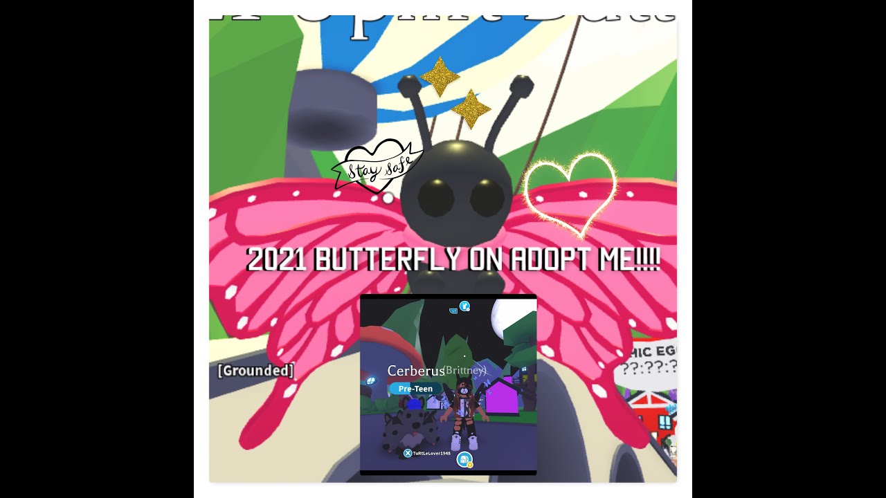 Adopt Me! Adopting the 2021 Butterfly!!!! - YouTube