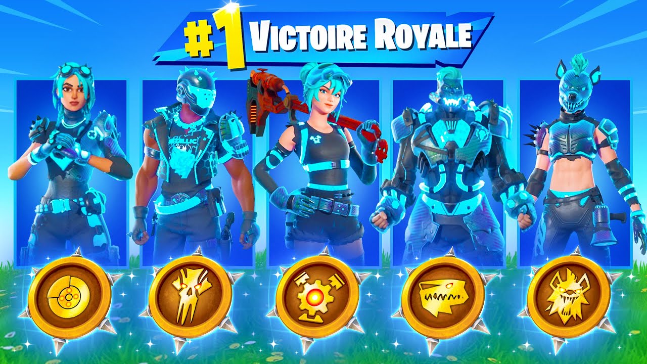 SKIN Force Glacée ALÉATOIRE CHALLENGE ! Défi FORTNITE Battle Royale ...