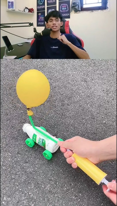 membuat mainan mobil tenaga angin atau balon🤓😳‼️#shorts #tutorial - YouTube