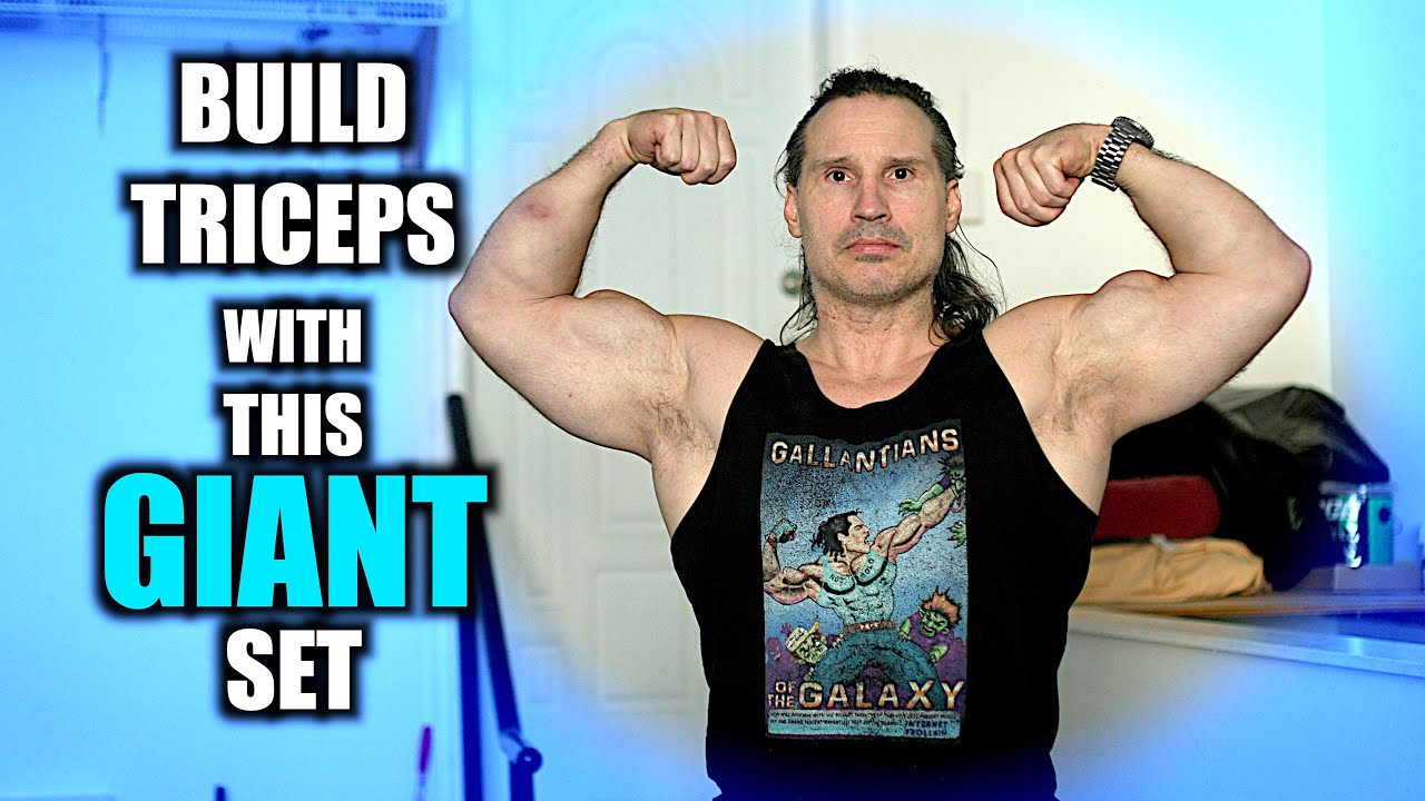 Build TRICEPS with this Giant Set - YouTube