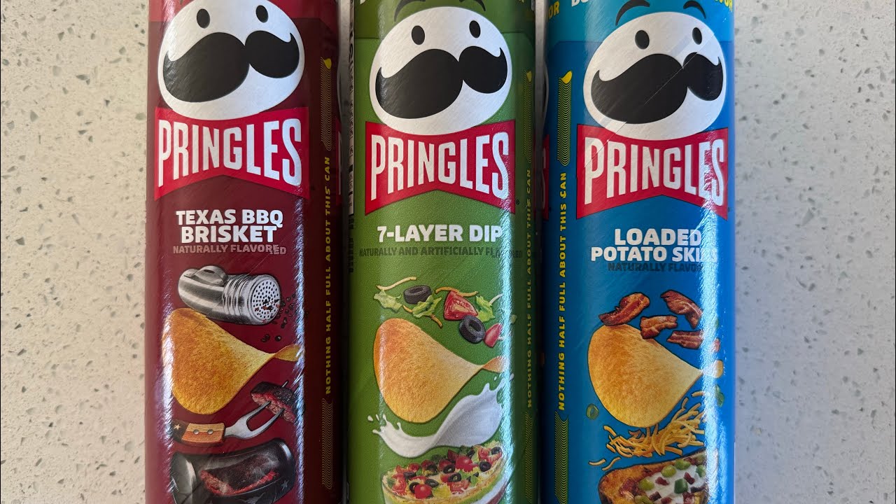 Pringles Texas BBQ brisket, 7 layer dip, loaded potato skins - YouTube