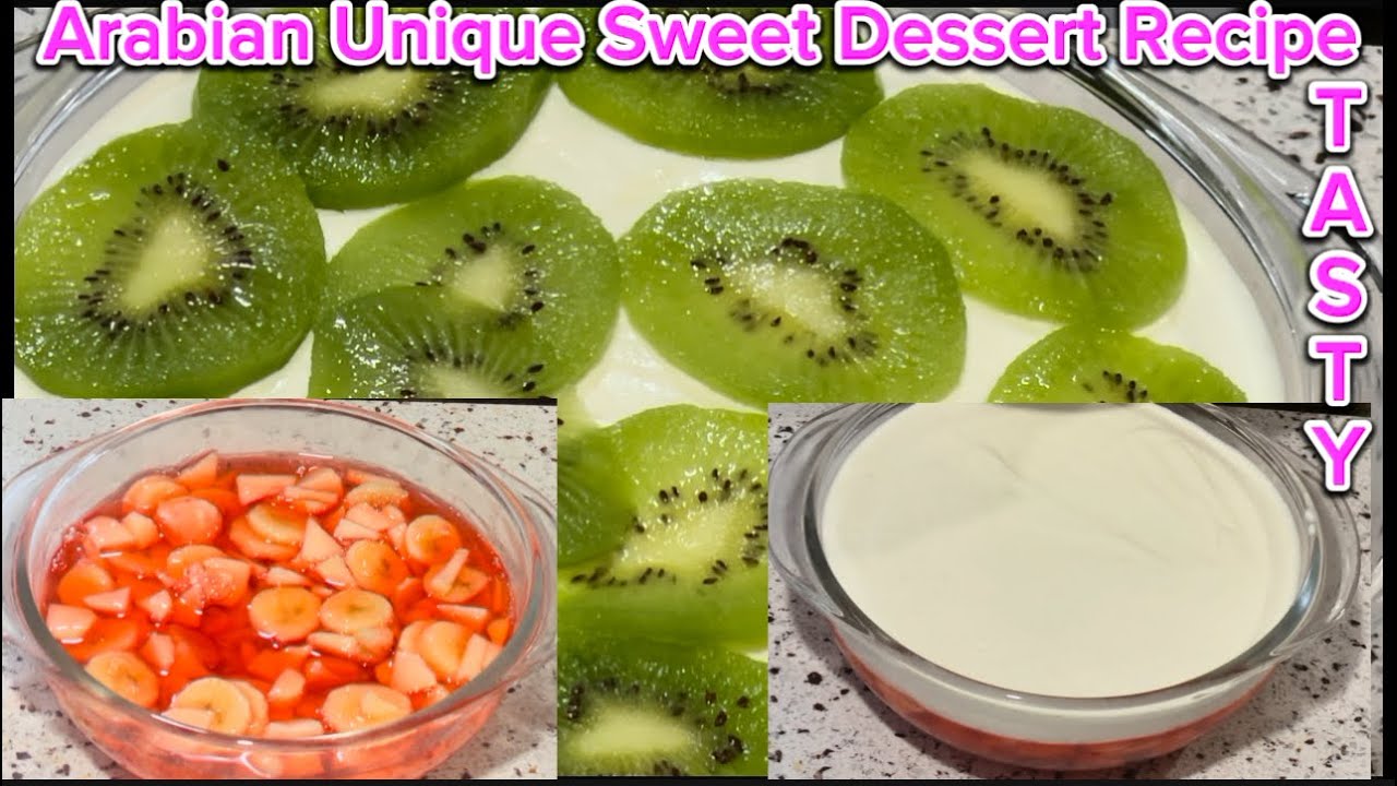 Arabian Unique Sweet Dessert Recipe / How To Make Arabian Sweet Dish ...