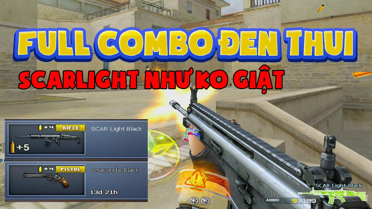 Bình luận Đột Kích - Full Combo đen thui - khẩu Scarlight như không giật ... - YouTube