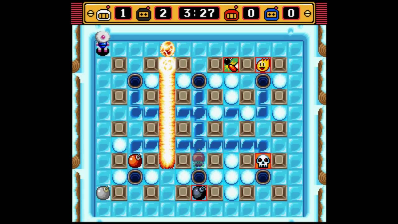 24/7 Super Bomberman 2 Bot Battles - YouTube