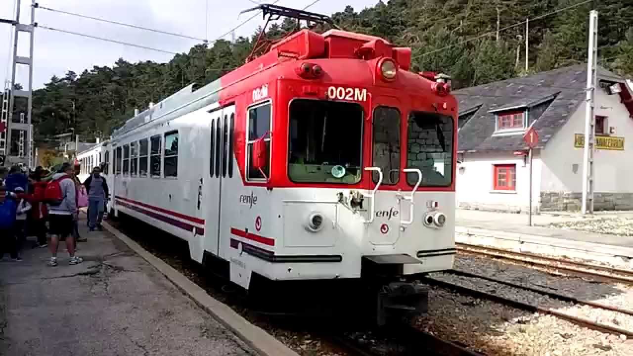 Renfe 442 en Navacerrada - YouTube
