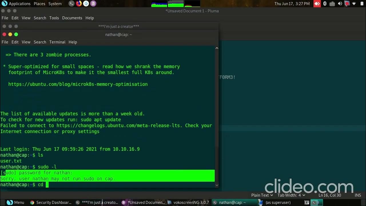 CAP Complete Walkthrough | OSCP CTF THM HTB - YouTube
