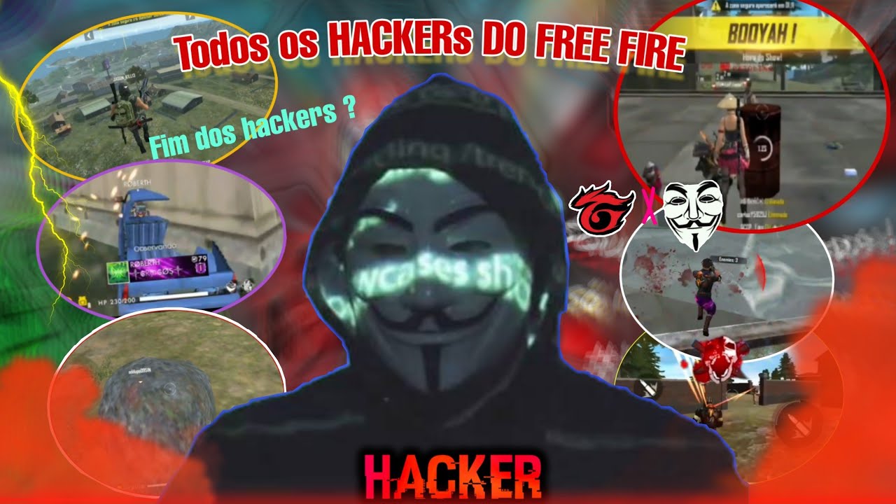 😱 TODOS OS HACKERS DO FREE FIRE! (FIM DOS HACKERS) ELES VÃO VOLTAR ...