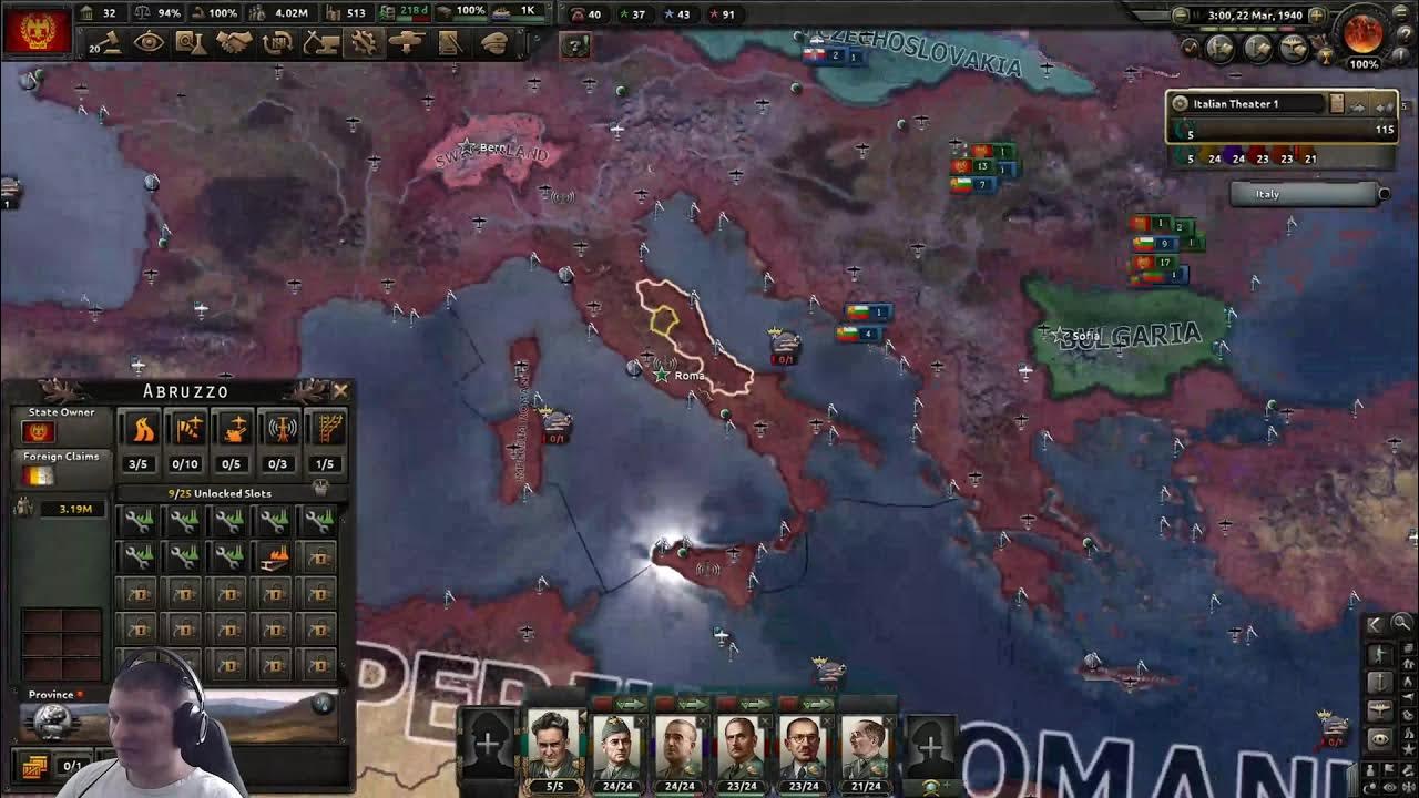 Hearts of Iron 4 - Mussolini's Rome - YouTube