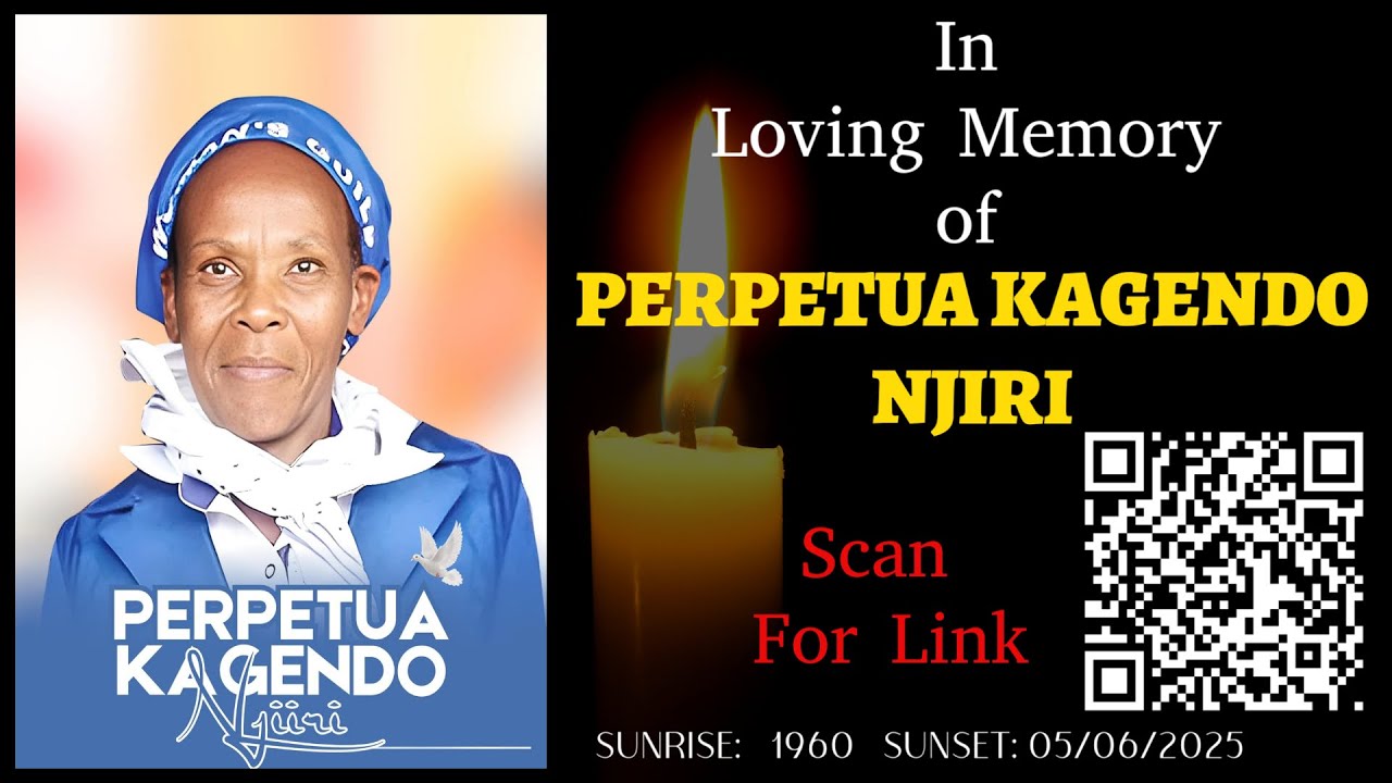 Perpetua Kagendo Njiri will be laid on Rest on Friday 13th June 2025 ...