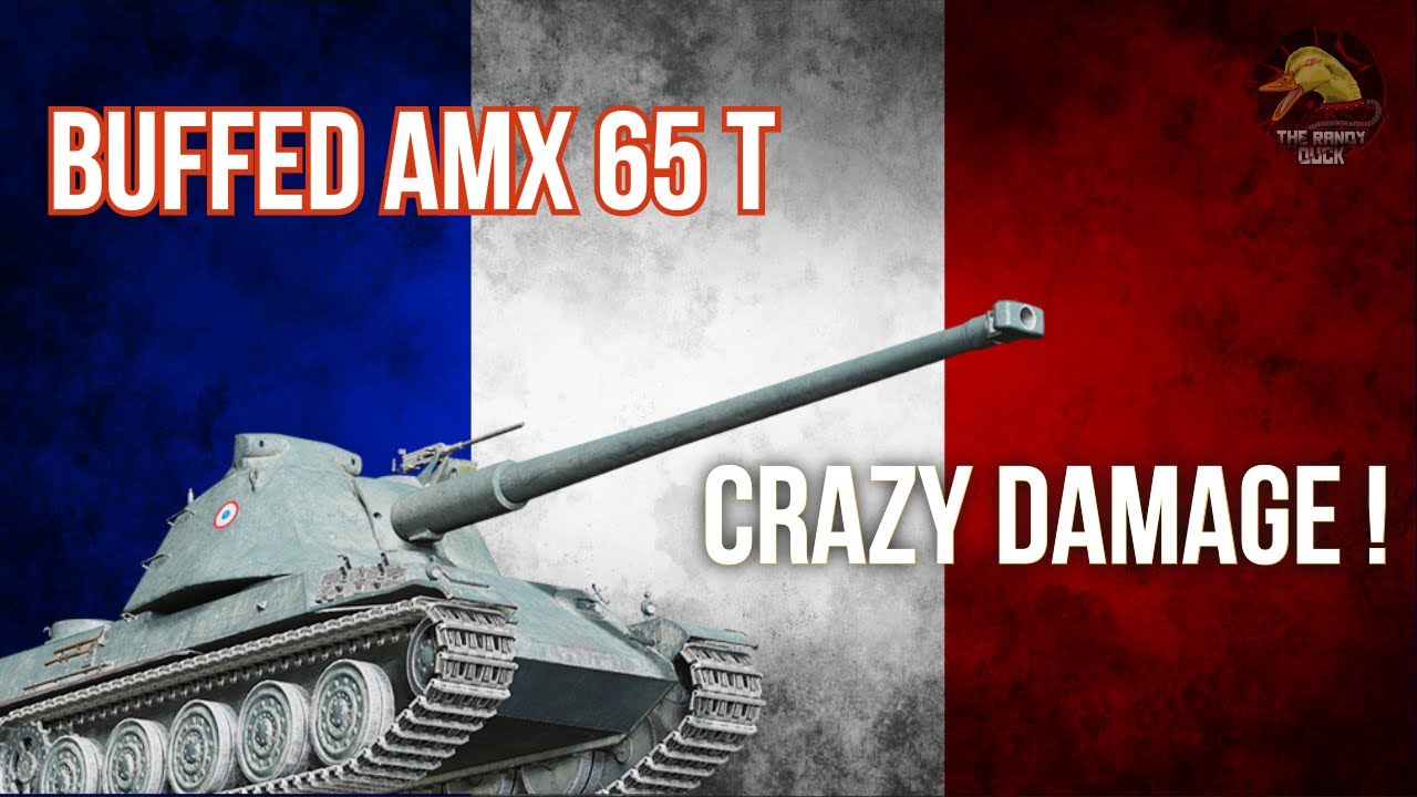 BUFFED AMX 65 T: Crazy Damage! II Wot Console - World of Tanks Console ...