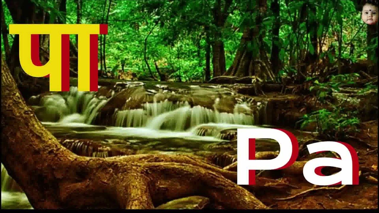 प पा पि पी पु पू, P Pa Pi Pee Pu Poo, First Rhymes for Children , Hindi barakhadi,12 Khadi - YouTube