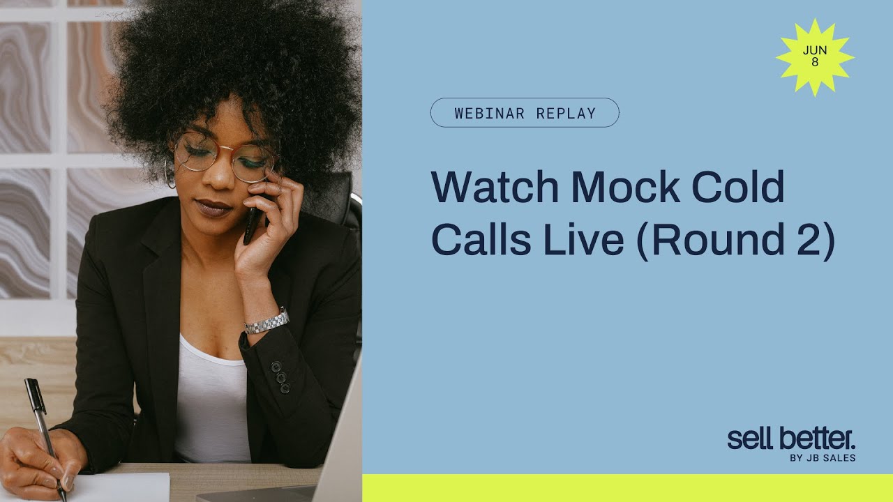 Webinar Highlights: Watch Mock Cold Calls Live - YouTube