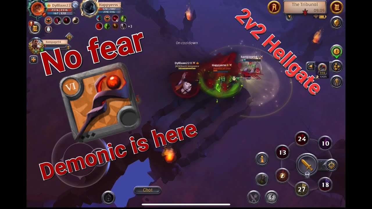 No Fear part 1 | Demonic Meta | 2v2 Hellgate | Online - YouTube