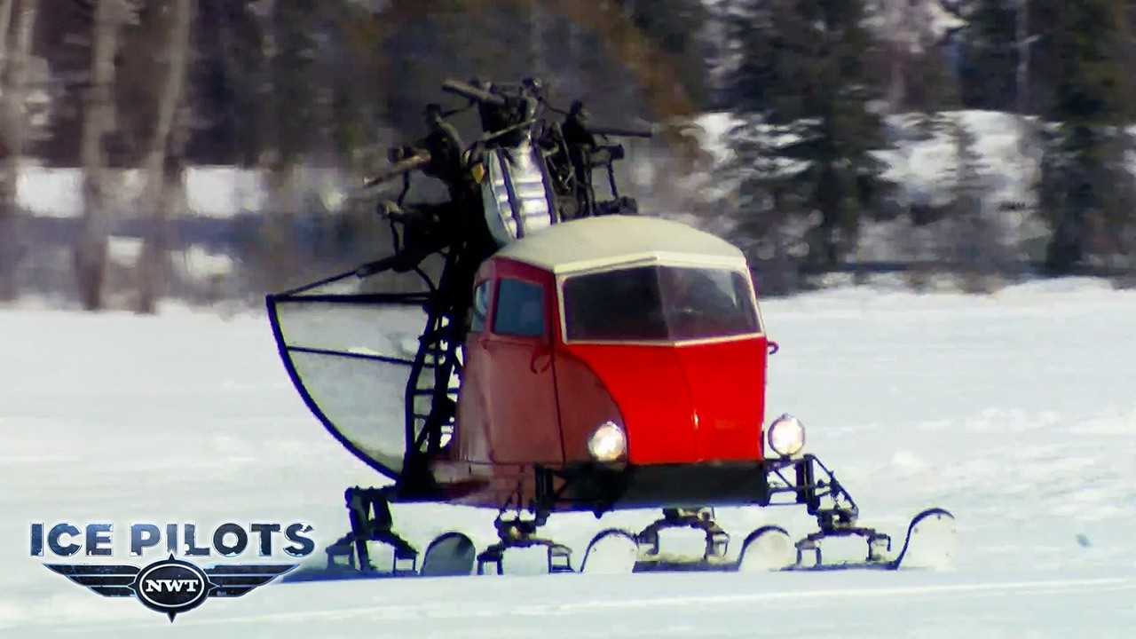 Wingless Snow Plane Faces Risky Test With No Brakes! | Ice Pilots - YouTube