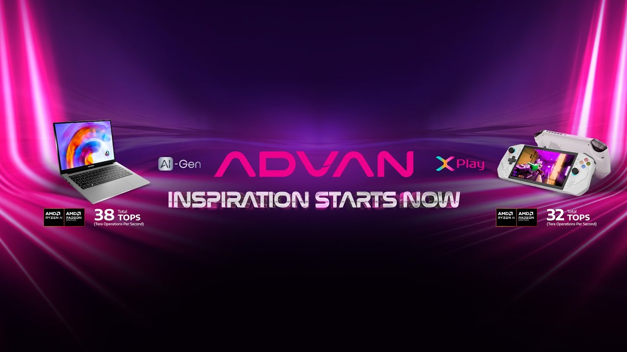 Live Launching Advan AI-Gen & X-Play - YouTube