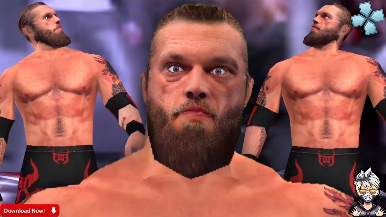 WWE 2K23 PSP: Android/PPSSPP- EDGE WRESTLEMANIA 39 texture for DON2K21 ...
