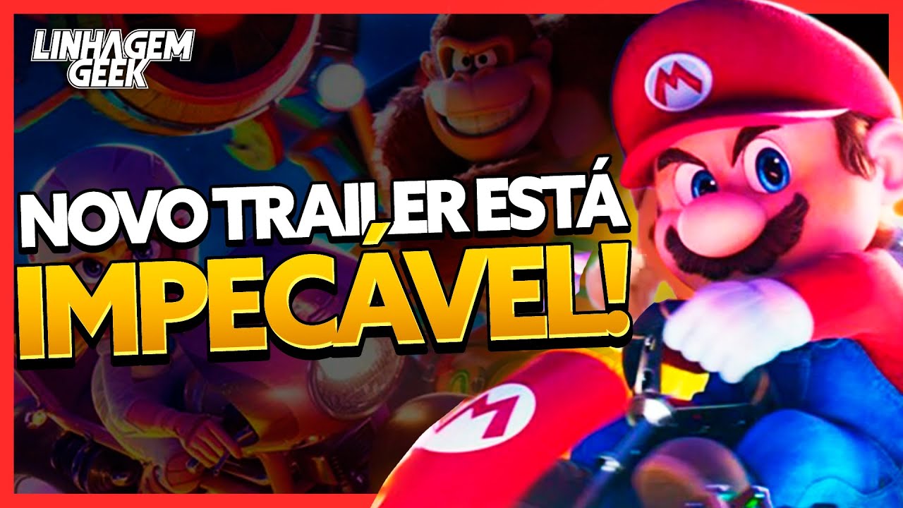 MARAVILHOSO! NOVO TRAILER DO MARIO É PURA NOSTALGIA! [REACT] - YouTube