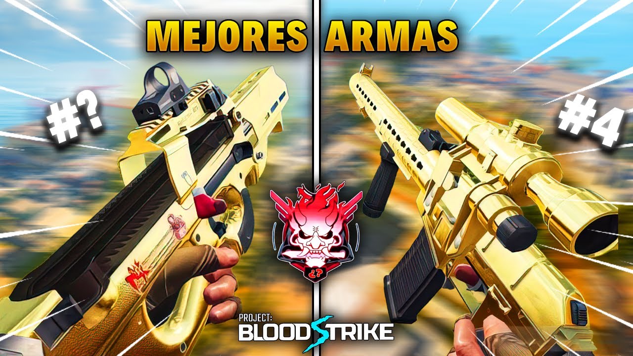 ¡LAS 5 MEJORES ARMAS EN BLOOD STRIKE! ARMAS META Y CLASES - YouTube
