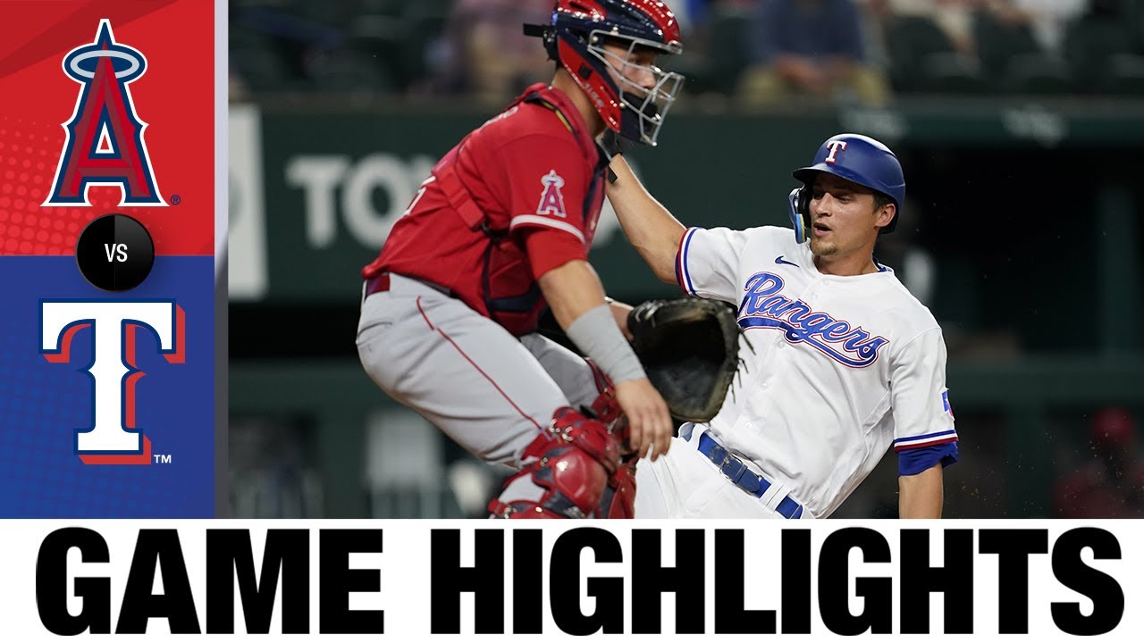 Angels vs. Rangers Game Highlights (9/21/22) | MLB Highlights - YouTube