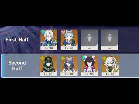 C0 Nefer & C6 Neuvillette Floor 12 Spiral Abyss 6.3B | Genshin Impact ...