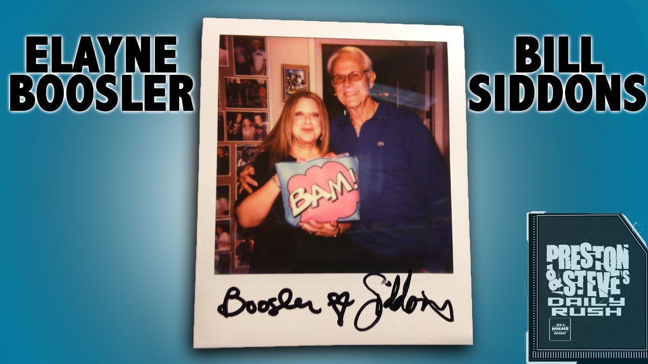 Elayne Boosler & Bill Siddons- Preston & Steve's Daily Rush - YouTube