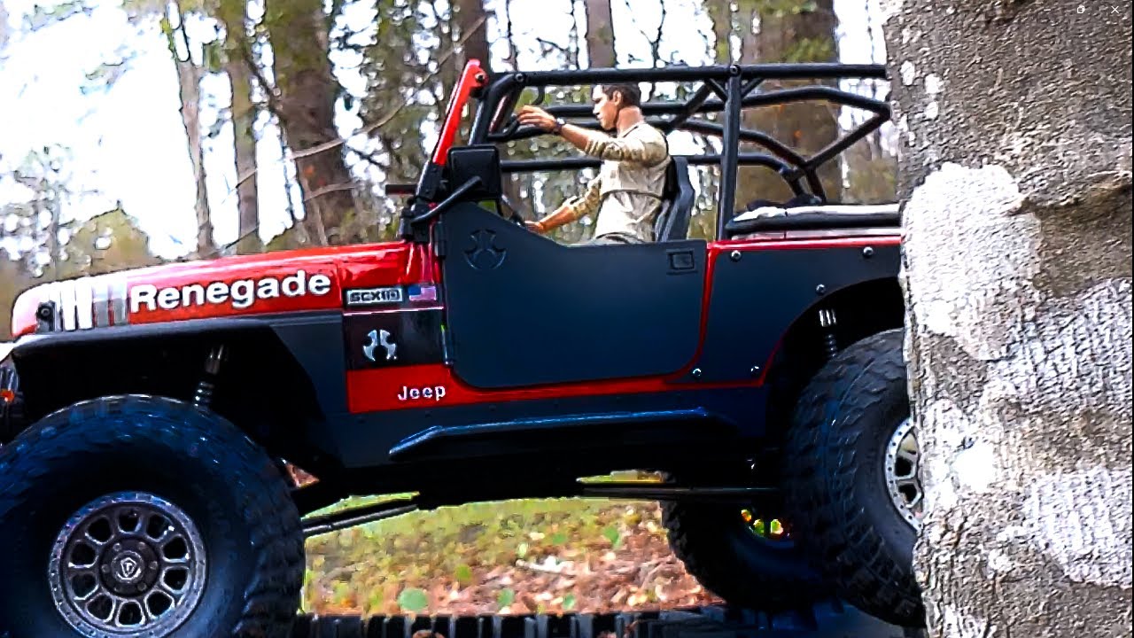 1/10 Scale RC | Axial Jeep CJ7 | Walkabout Creek RC Park - YouTube
