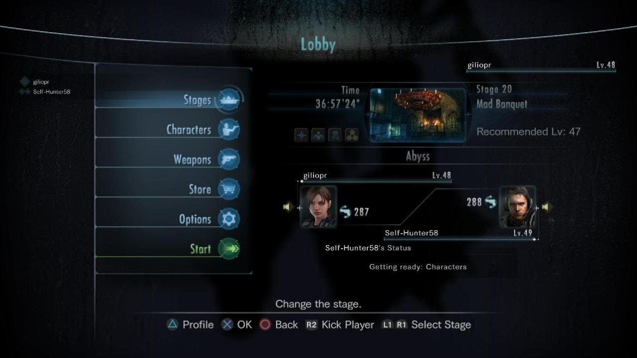 Resident Evil Revelation raid mod Abyss Mad Banquet - YouTube