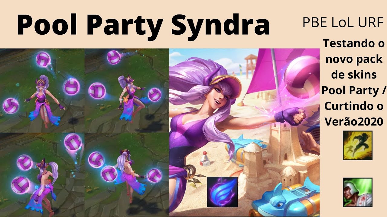 Seria o primeiro Gameplay Completo das nova skin Syndra Curtindo o ...