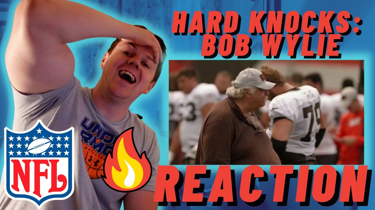 IRISH ATHLETE REACTS - Hard Knocks: Bob Wylie (Browns Offensive Line ...
