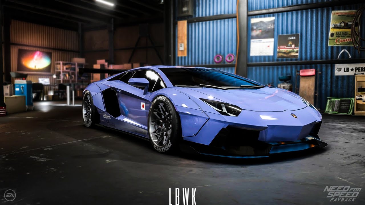 Building Lamborghini Aventador With Liberty Walk Bodykit | Nfs Payback ...