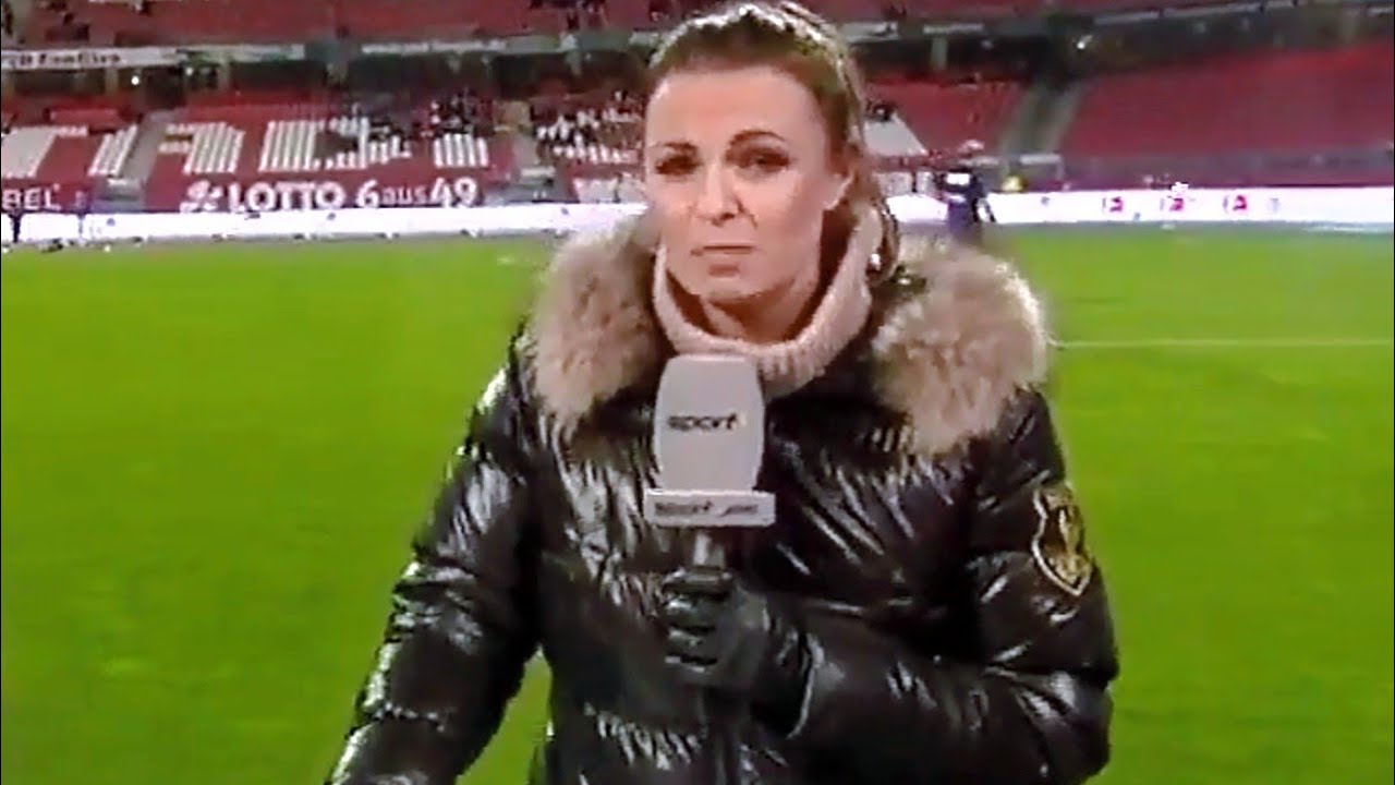 leather gloved reporter | german - YouTube