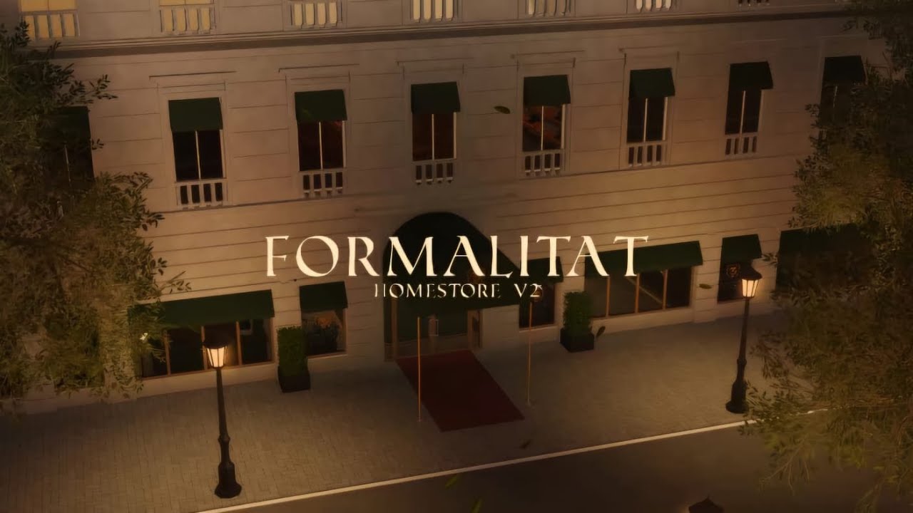 Formalitat Trailer | Homestore V2 - YouTube