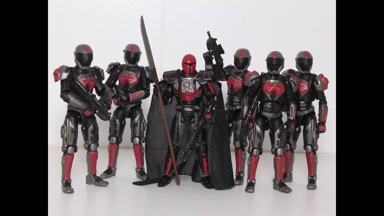 Custom Star Wars Figures - Mandalorian Rancor Tooth Squad - YouTube