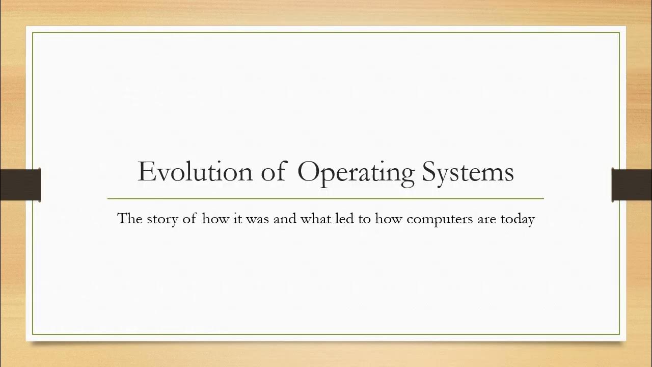 OS Lecture 1 - YouTube