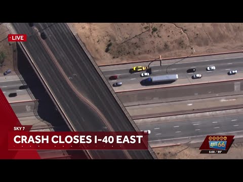 Fatal crash closes I-40 eastbound