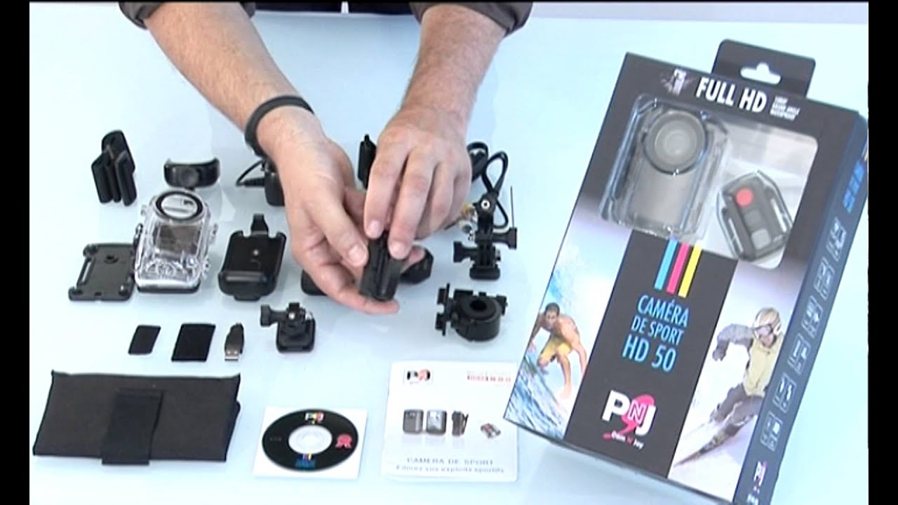 PNJ - Présentation de la caméra de sport PNJ FULL HD50 - YouTube
