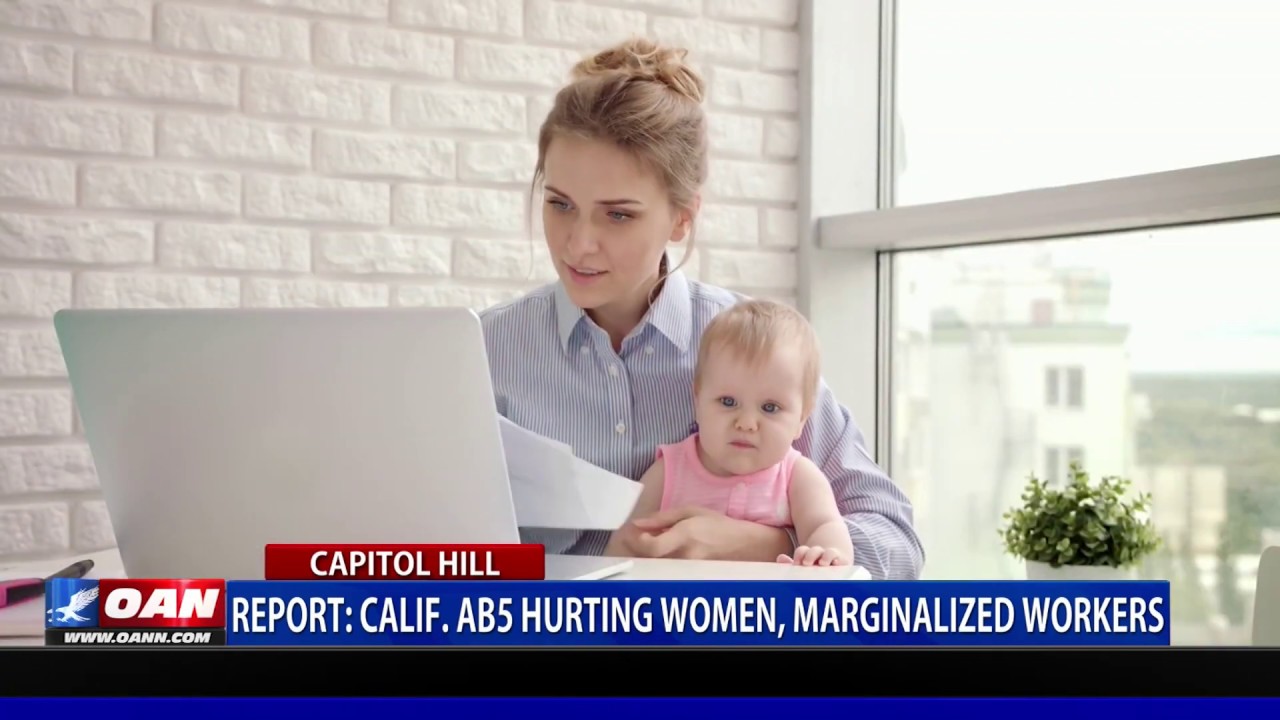 Report: Calif. AB5 hurting women, marginalized workers - YouTube