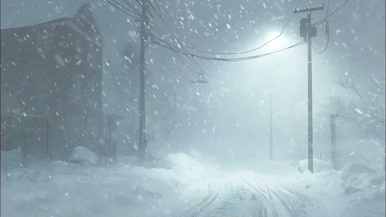 Epic Snowstorm | 2 Hours Version | Howling Blizzard Sounds | Heavy Wind | Perfect Sounds For ...