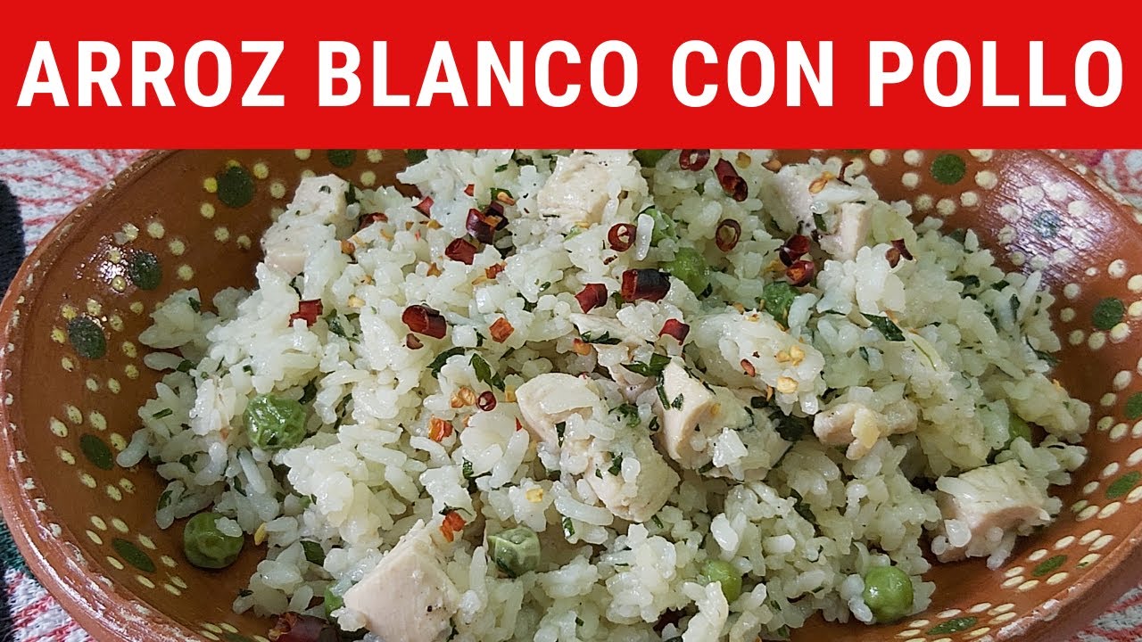 Arroz Blanco Con Pollo