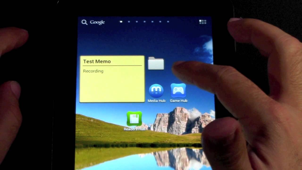 Android 4.0 with TouchWiz - YouTube