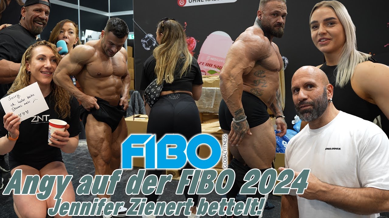 Angy auf der Fibo 2024.... Jennifer Zienert bettelt - YouTube